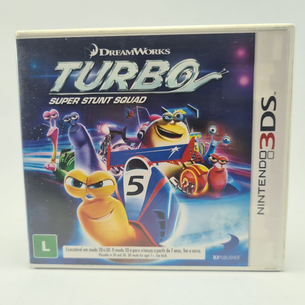 Jogo 3DS Turbo | Shopee Brasil