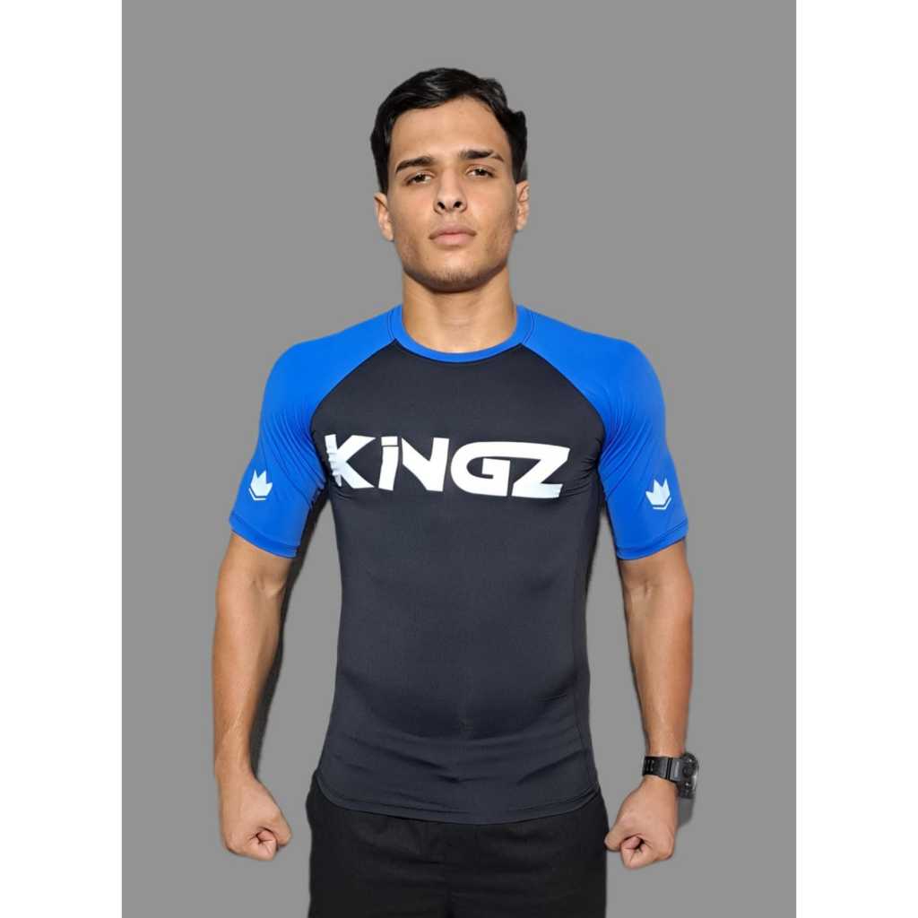 Rash Guard Kingz JIU JITSU Manga Curta - P M G GG XG | Shopee Brasil