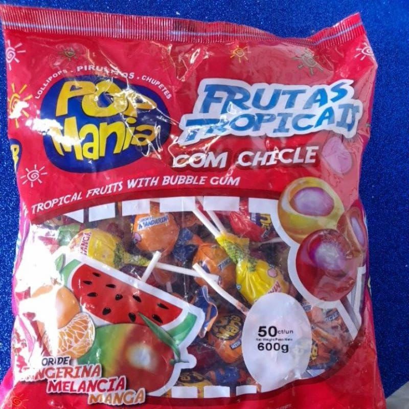 Pirulito Pop Mania 500g | Shopee Brasil