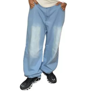 Calça Dazzling Balão Original - 100% Jeans Larga e Estilosa | Shopee Brasil