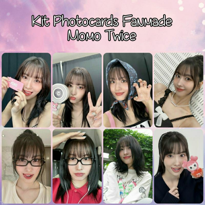 Kit Photocards Fanmade Twice Nayeon Jeongyeon Momo Sana Jihyo Mina Dahyun Chaeyoung Tzuyu ...