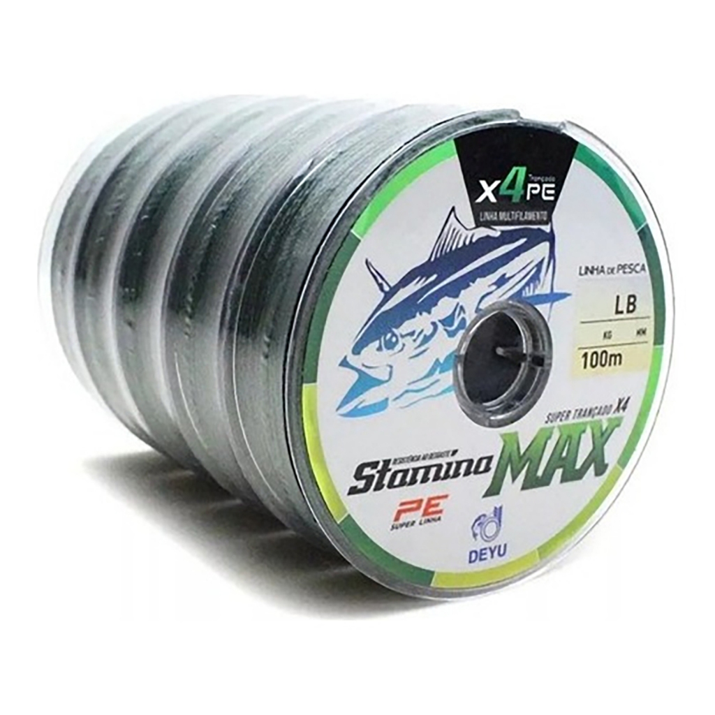 Linha Multifilamento Stamina Max Pe 4x 500m Deyu - Escolha Medida ...
