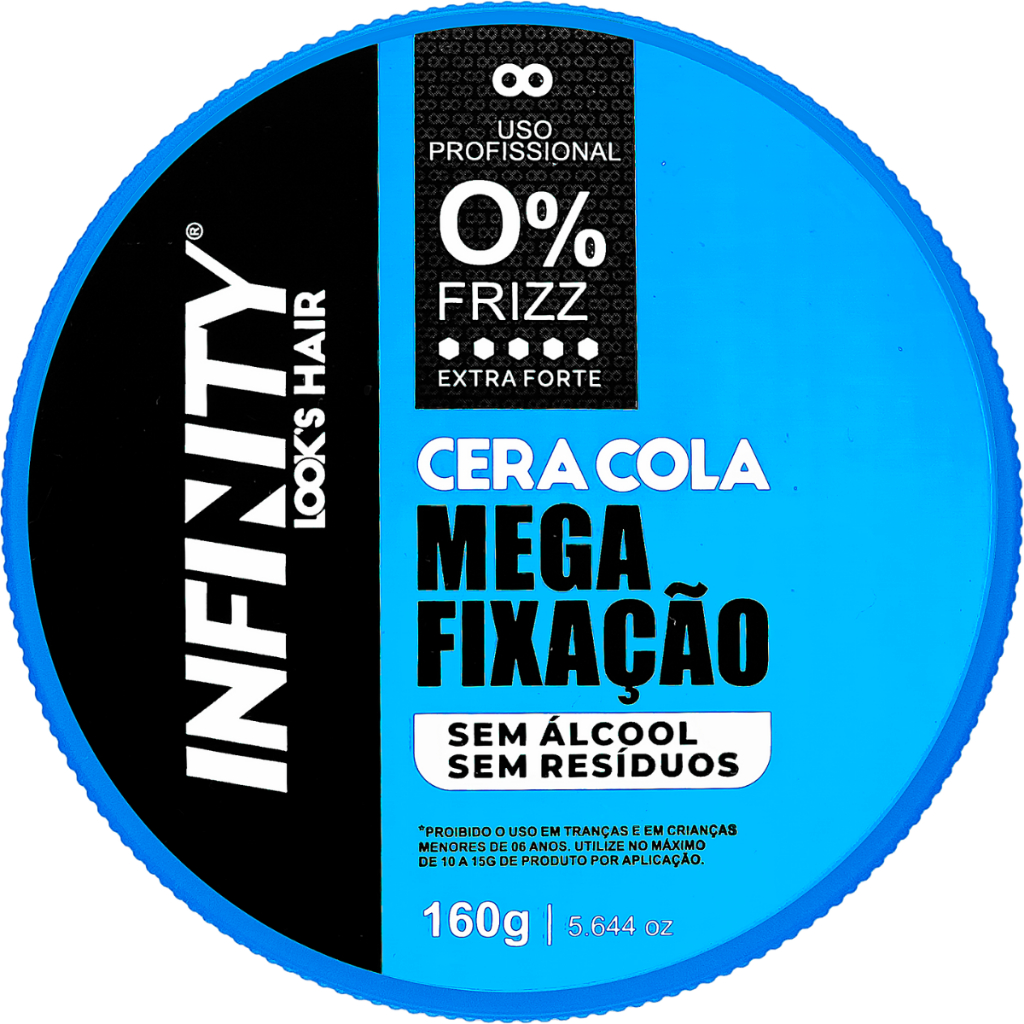 Cera Modeladora Cola Fixação Extra Forte 160g INFINITY | Shopee Brasil