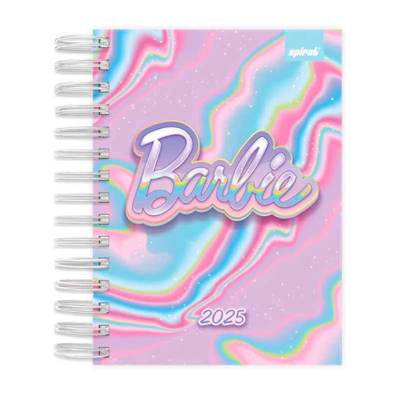 Agenda Diária Barbie 2025, 176 folhas Spiral | Shopee Brasil
