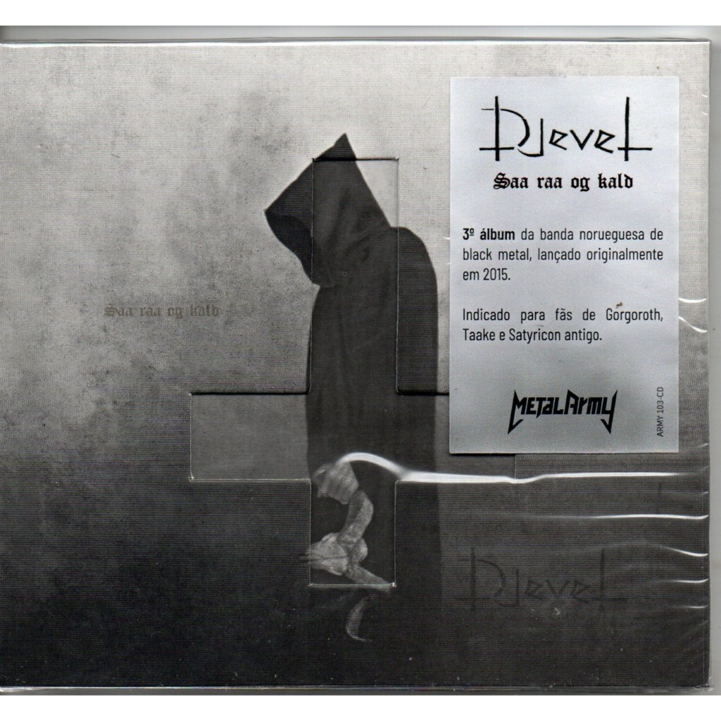 Cd Djevel - Saa Raa Og Kald Digipack (2024) | Shopee Brasil
