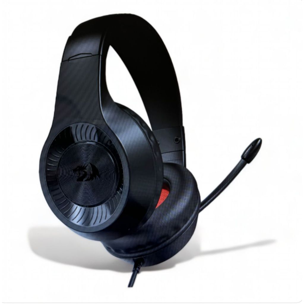 Headset Gamer Redragon Pelias Preto H130 | Shopee Brasil