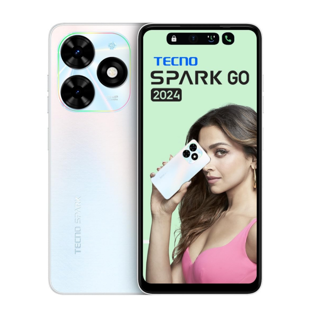 Smartphone Tecno Spark GO Branco 4G 128GB/4GB RAM Camera 13MPx | Shopee Brasil