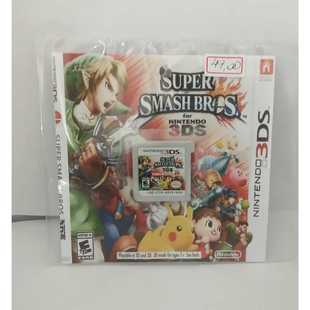 Super smash bros nintendo 3ds | Shopee Brasil