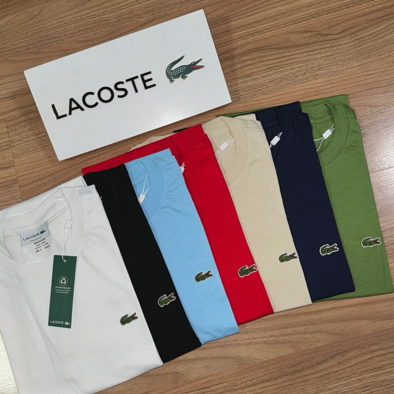 KITS CAMISA BÁSICA LACOSTE BLUSAS MASCULINAS DIVERSAS CORES | Shopee Brasil
