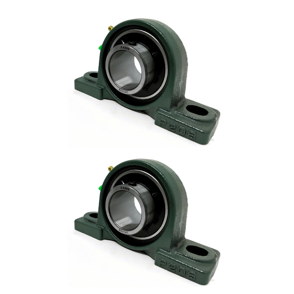 Ucp208 - Kit 02 Mancais Com Rolamento Para Eixo 40mm | Shopee Brasil