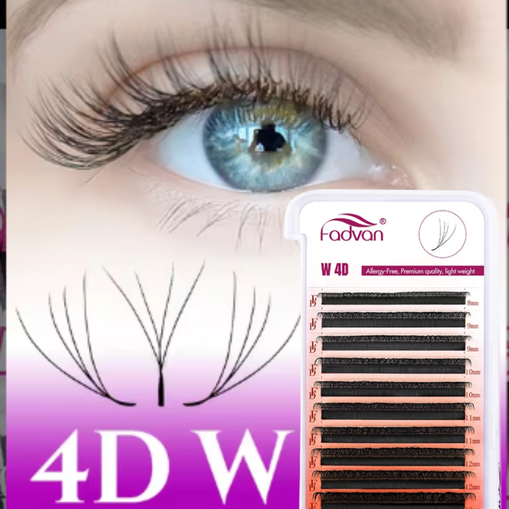Cílios Fadvan W Shape 3d 4d 5d 6d 7d 8d 6d 3d Doble 8d 4d Doble
