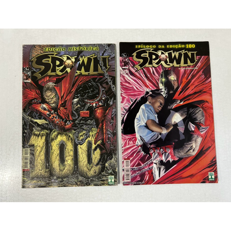 Spawn 100 e 101 (hqs usadas) | Shopee Brasil