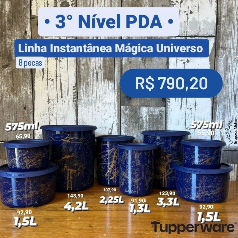 kit Tupperware ** Escolha o seu preferido | Shopee Brasil