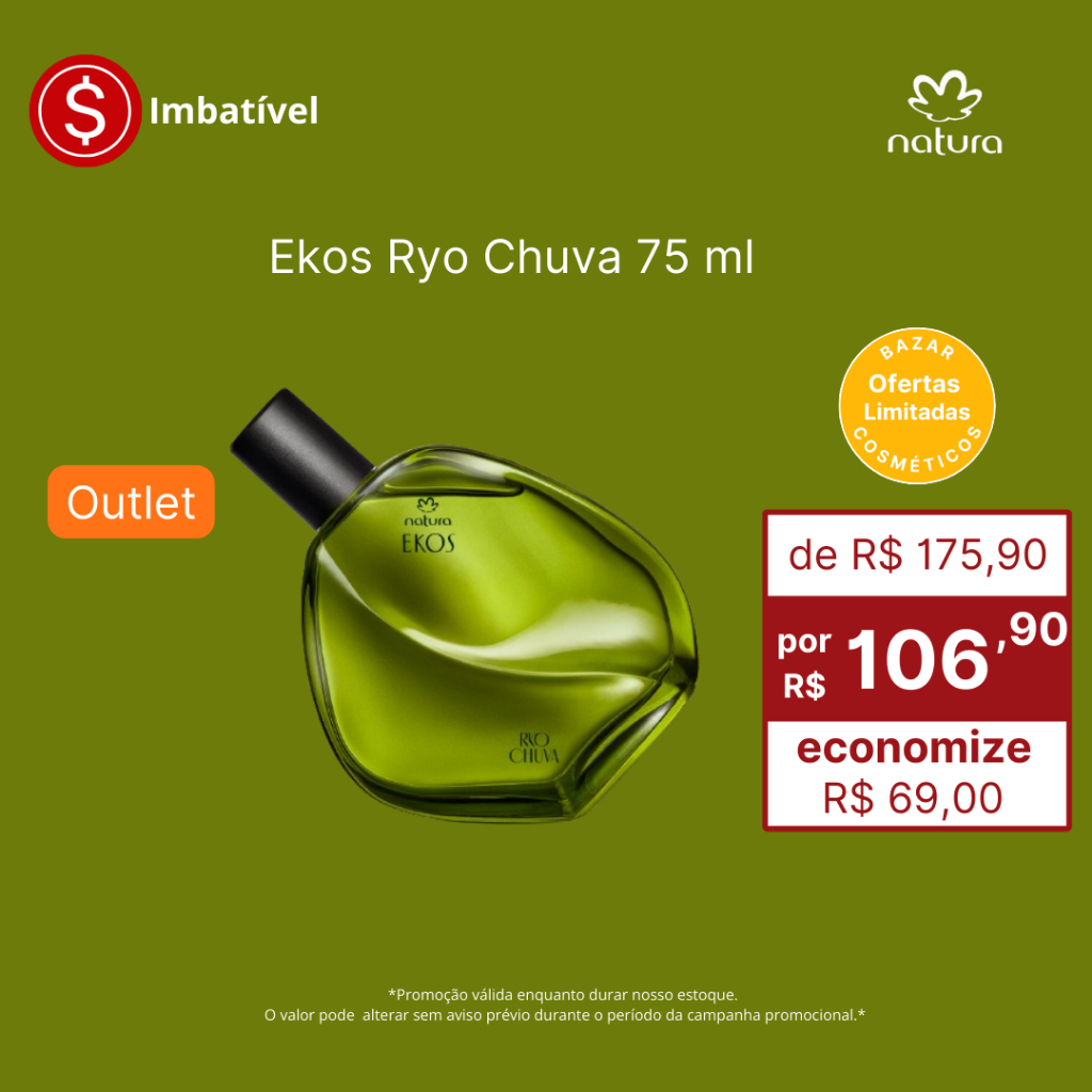 Ekos Ryo Chuva 75 ml | Shopee Brasil