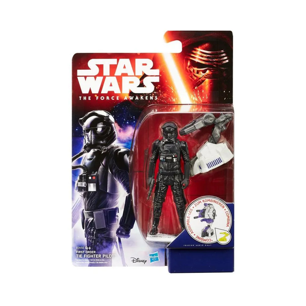 Boneco Star Wars Tie Fighter Pilot - Hasbro (10cm) | Shopee Brasil