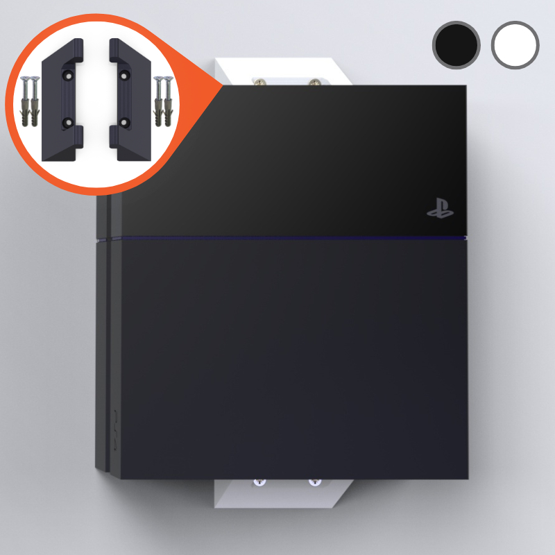 Suporte para Playstation 4 Fat Parafusos Na Parede Vertical Ps4 Shopee Brasil