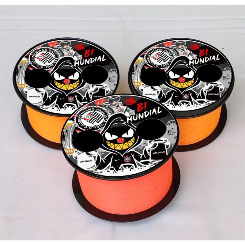 Pipa / Carretilha de Pipa do Corinthians Malvadão mais Linha | Shopee ...