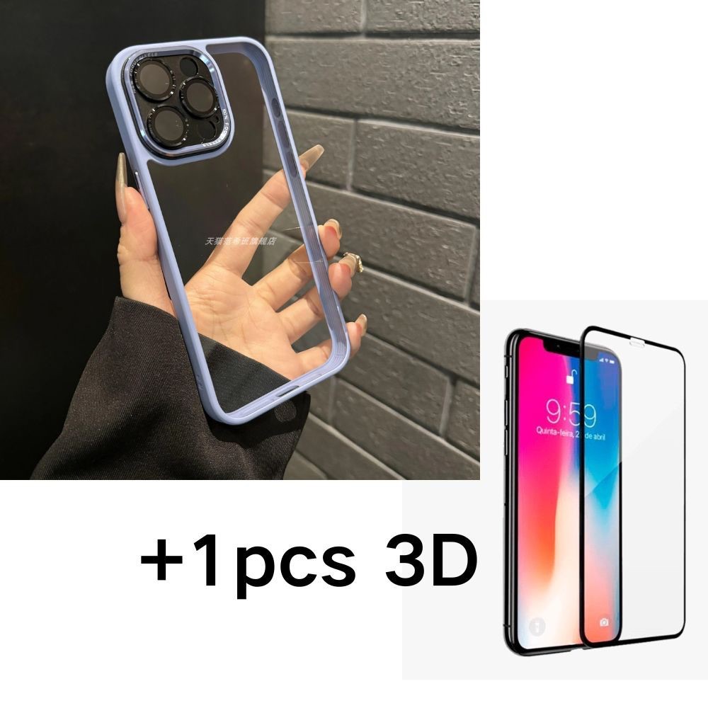 Lente De Luxo Leve Com Tudo Incluído Capa De Telefone À Prova De Queda ...