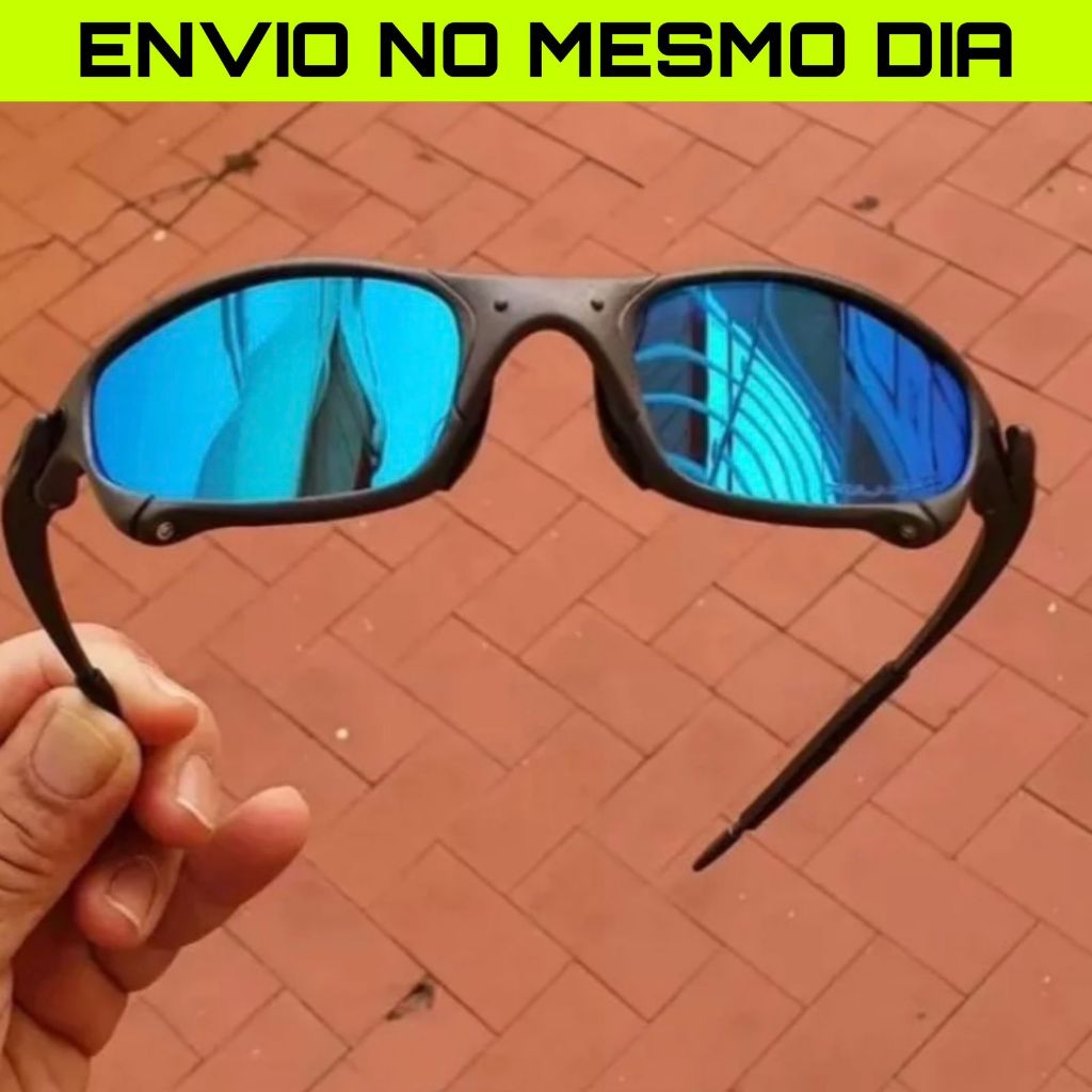 Óculos Juju Metal 24k Grafite Lente Vermelho Azul Várias Cores Desenho ...