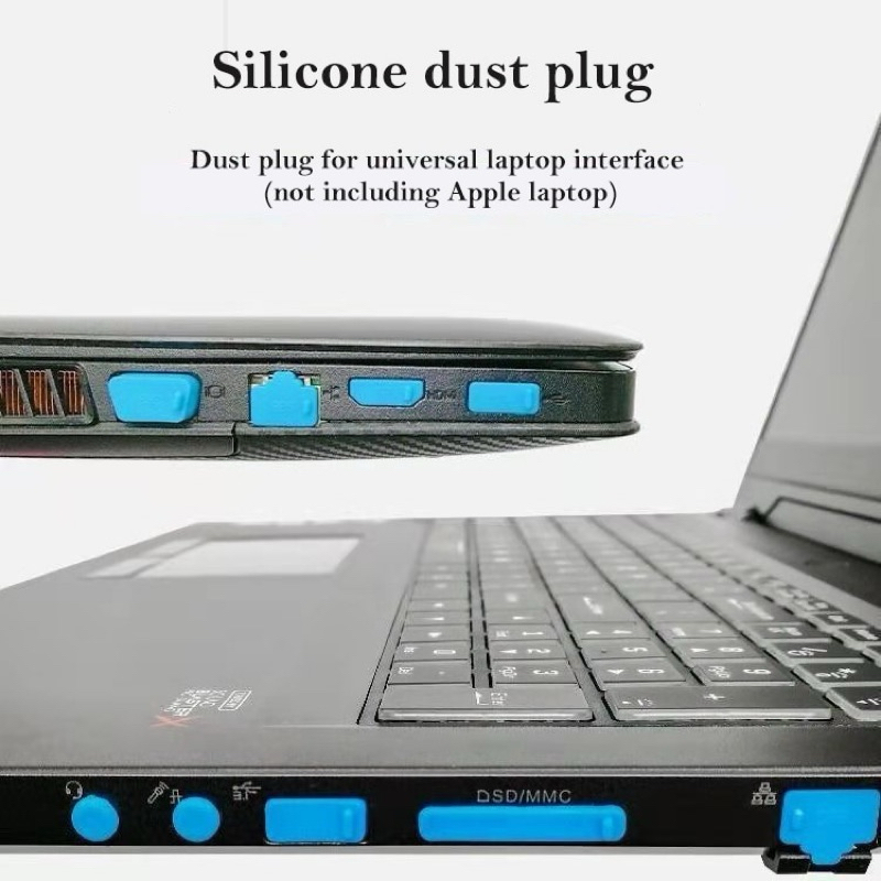 Proteção Notebook Silicone Anti Poeira Prova d' agua Tampa Plug Laptop ...