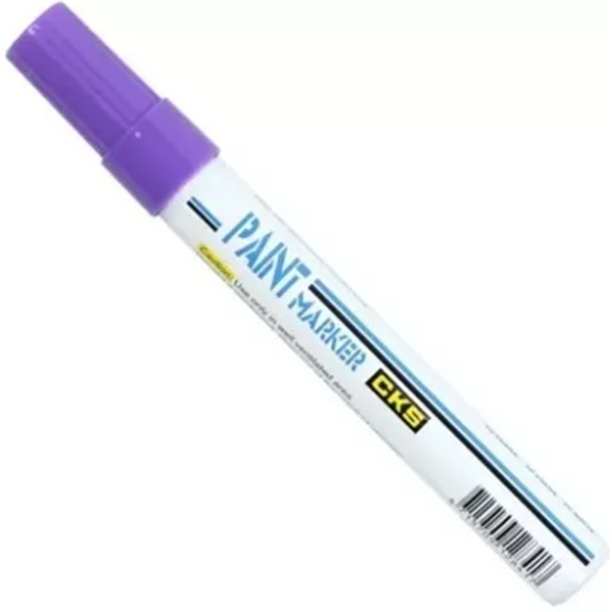 Caneta Marcador Permanente Industrial A Prova D'Água Paint Marker - Roxo | Shopee Brasil