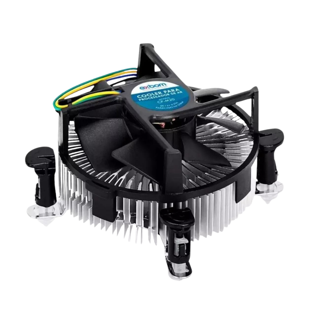 Cooler Para Pc Computador Processador Intel Lga 1150 / 1151 / 1155 ...