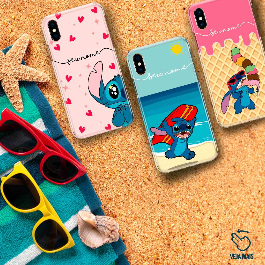 Capa Capinha - Redmi Note 13 Pro Plus - Stitch Personalizadas | Shopee ...