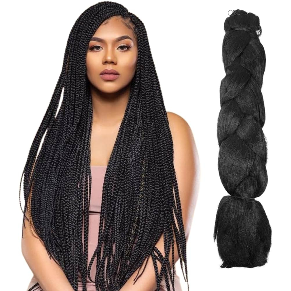 Jumbo Super Jumbao 400g Para tranças Box Braids Gypsy Braids Promoção ...