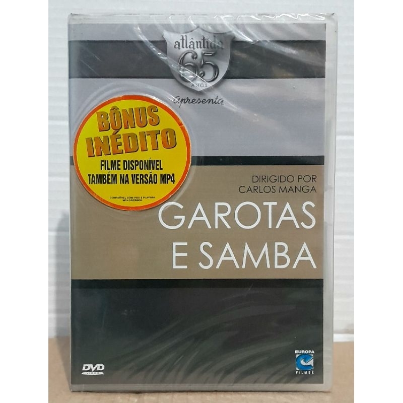 Dvd Garotas e Samba - Dir. Carlos Manga (Novo/Original/Lacrado) | Shopee Brasil