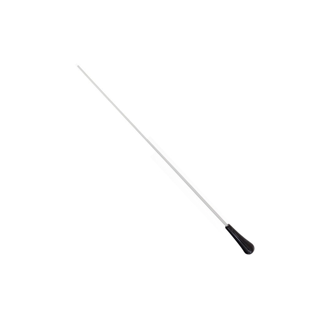 Batuta Maestro Cabo Resina Preta 38cm | Shopee Brasil