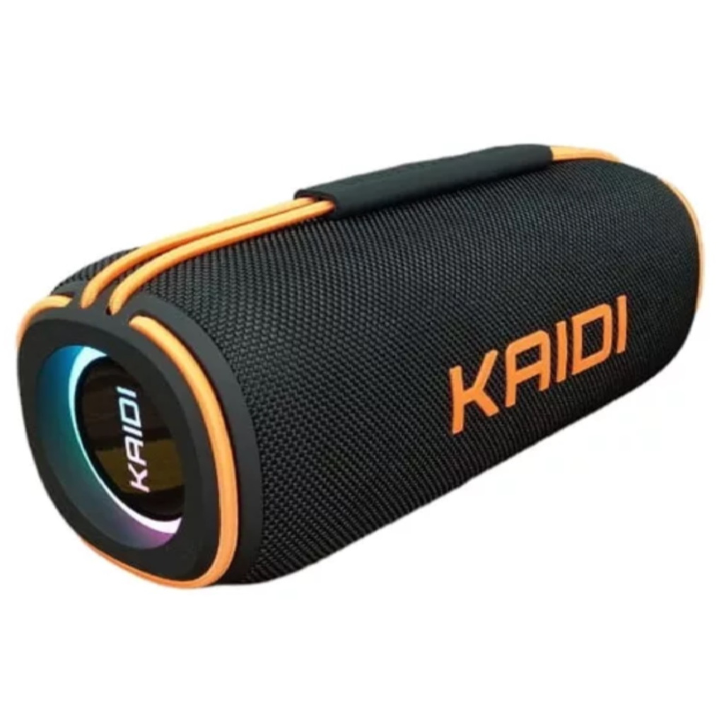 Caixa De Som Bluetooth RGB Estéreo Portátil Kaidi 60w Preto | Shopee Brasil