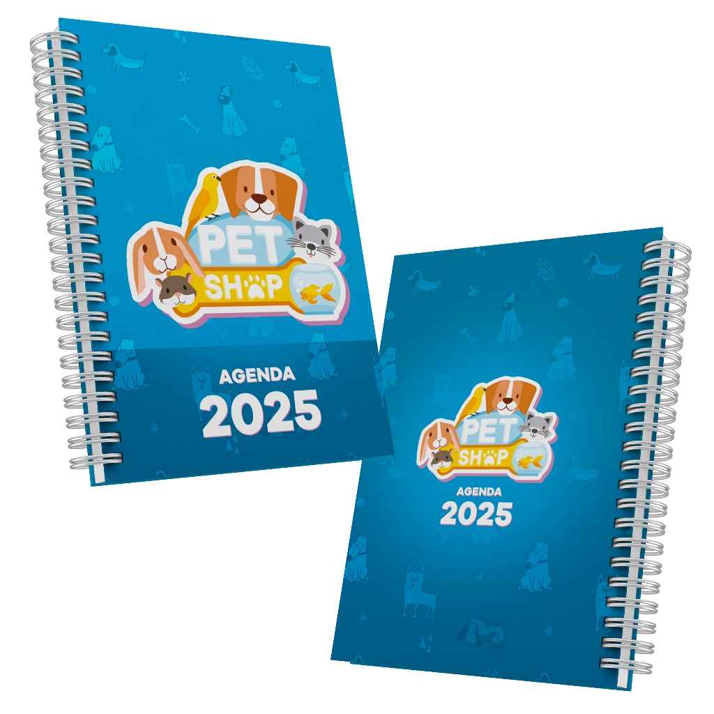 Agenda Personalizada Pet Shop - Agenda Clínica Zootécnica | Shopee Brasil