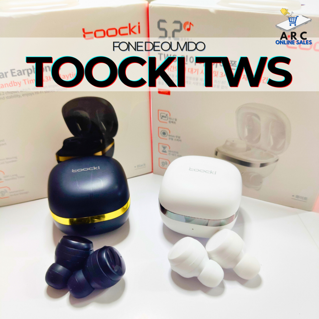 Fone de Ouvido Bluetooth Toocki | Shopee Brasil