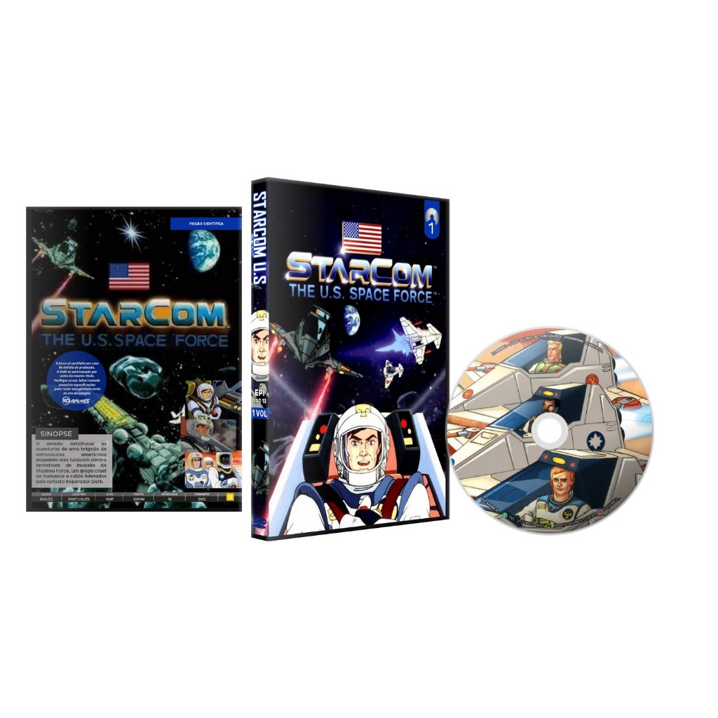 Dvd Starcom The U.s Space Force Série Completa | Shopee Brasil