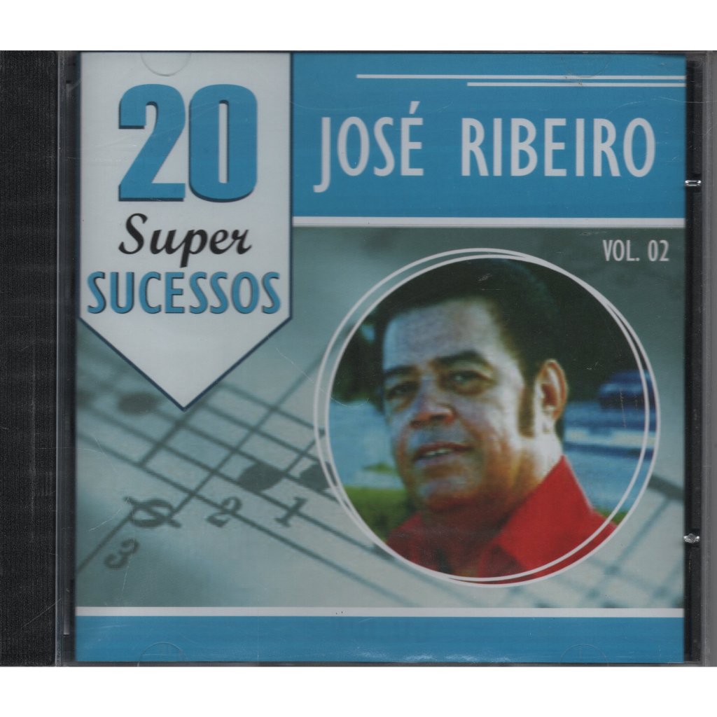 Cd josé Ribeiro - 20 Super Sucessos | Shopee Brasil