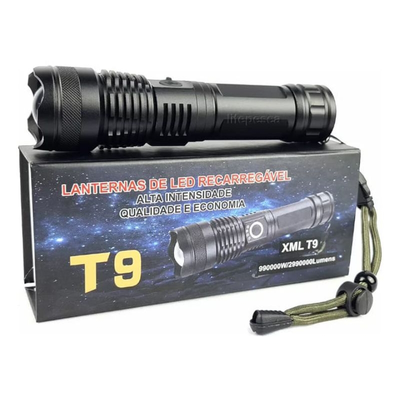 lanterna de led pilha recarregável 3 funções | Shopee Brasil