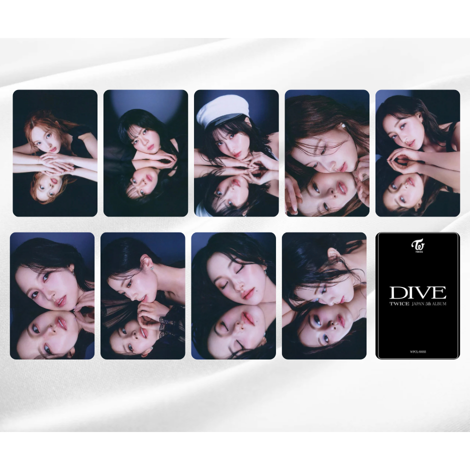 KPOP - TWICE photocards fanmade DIVE- Nayeon - Jeongyeon - Momo - Sana - Jihyo - Mina - Dahyun ...