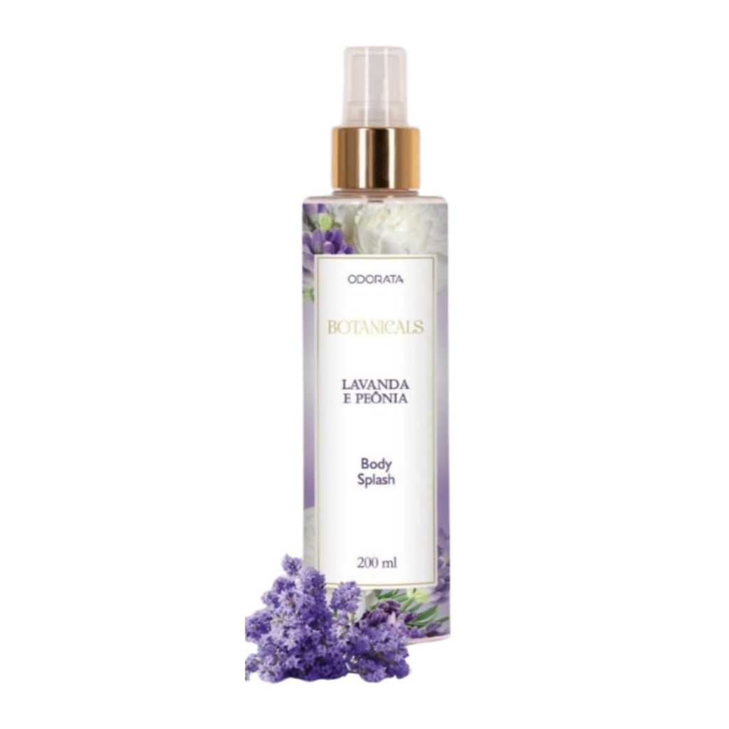 Body Splash Lavanda e Peônia - 200 ml | Shopee Brasil