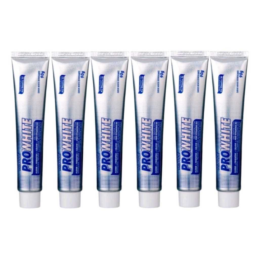 Gel Dental Pro White 90g Hinode 6 Unidades | Shopee Brasil