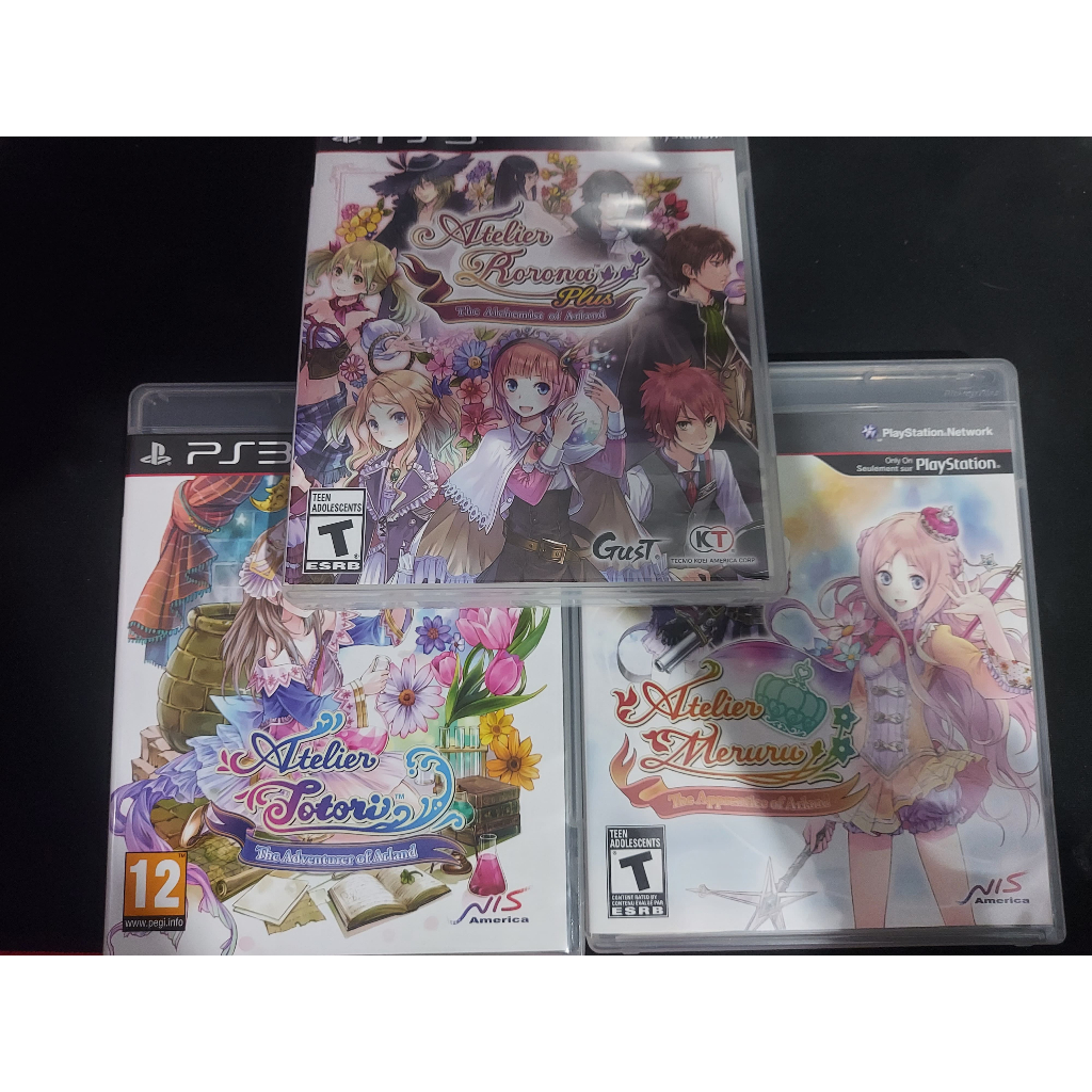 Atelier Arland Series (Atelier Rorona + Atelier Meruru + Atelier Totori ...