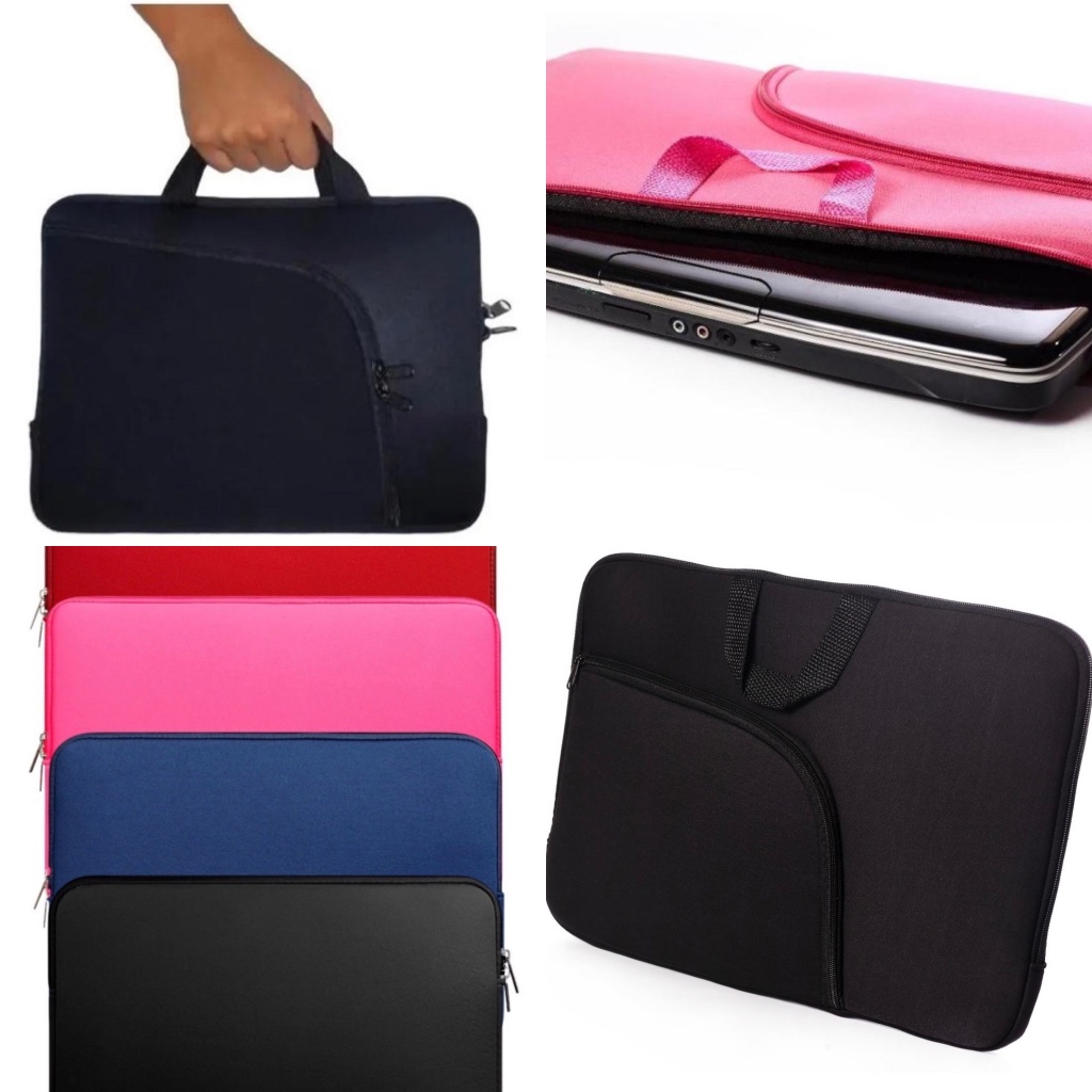 Capa Para Notebook luva Prime 15.6 Polegadas Com Bolso E Alça De Mão ...