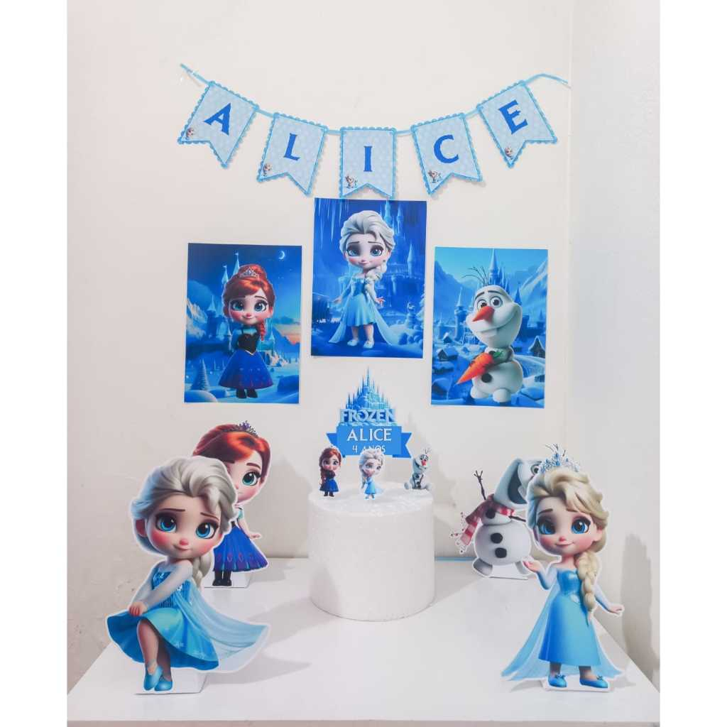 Kit Festa Frozen | Personalizados Frozen | Lembrancinhas Frozen | Festa ...
