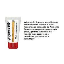 Volumetrão Gel Vasodilatador Sensação de Aumento Peniano Retarda a ...