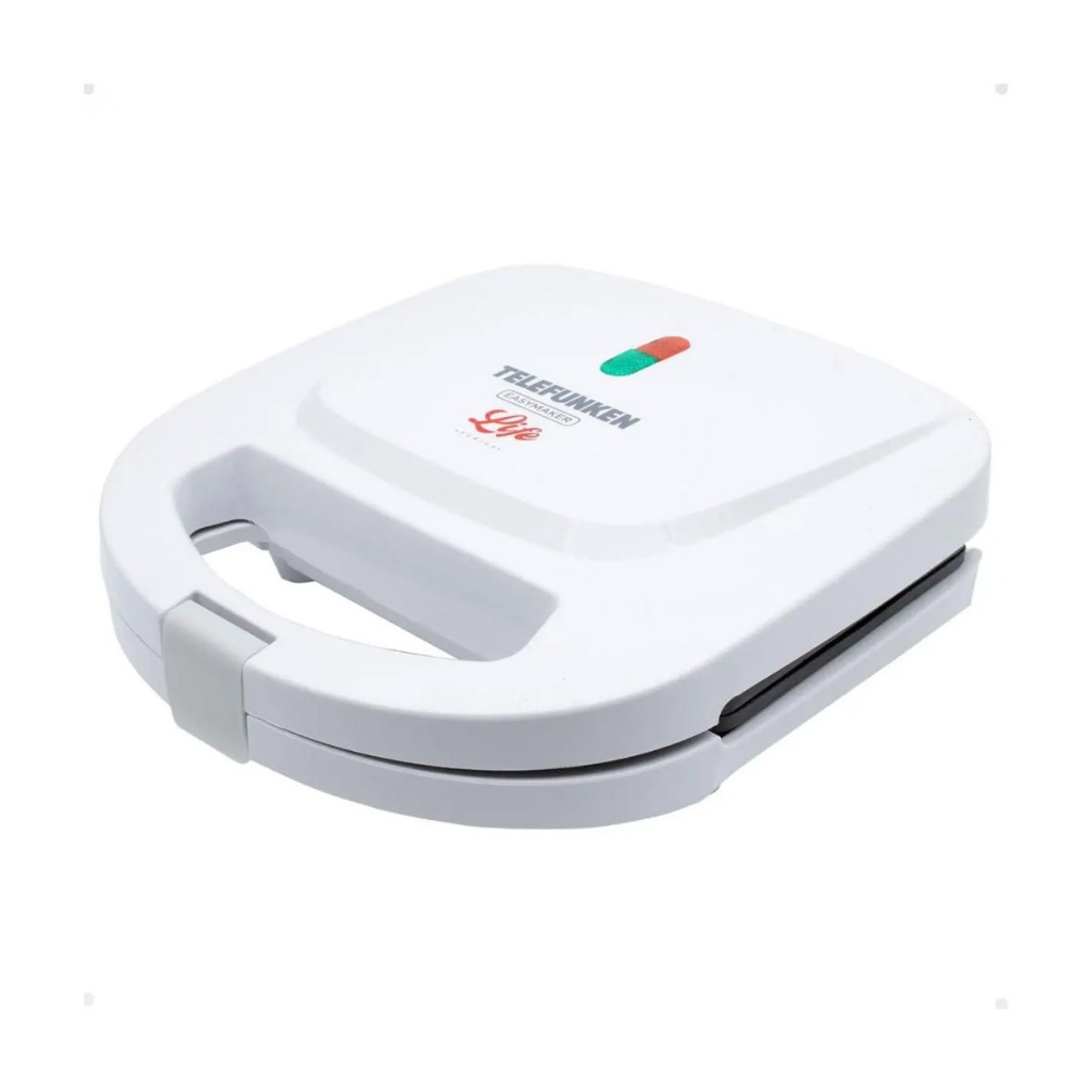 Sanduicheira Grill Branca 110v ou 200v Easymaker 650w Telefunken ...