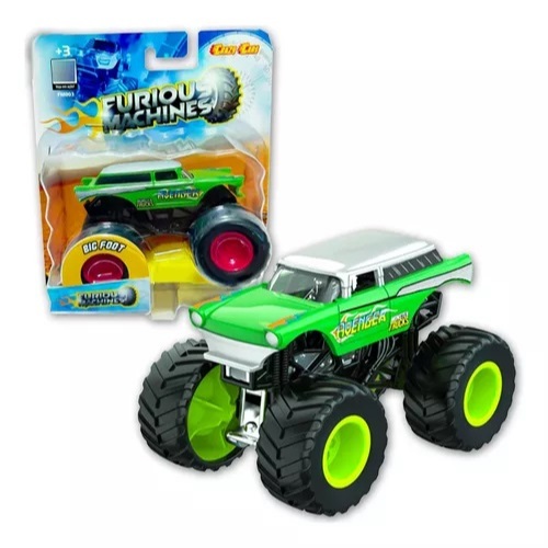 Carrinhos Furious Machines Monster Truck - Sapico Toys | Shopee Brasil