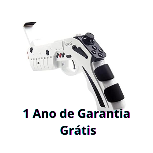 Controle Pistola Joystick Air Gaming Gun Ipega Original + NF + Loja ...