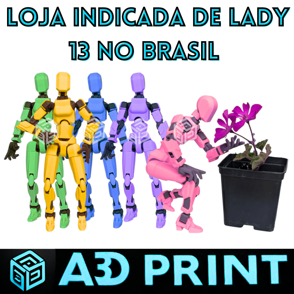Boneco Lady 13 Dummy Boneco Articulado Action Figure Brinquedo