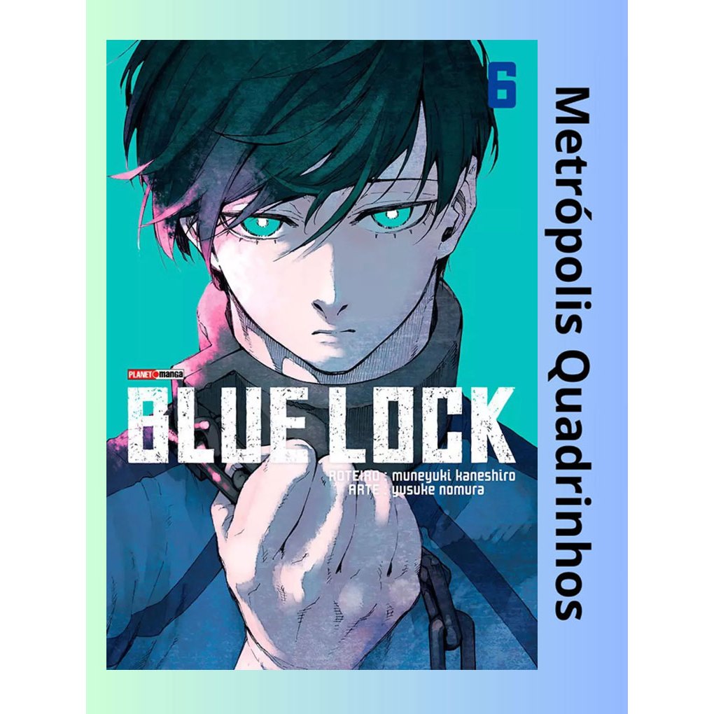 Mangá Blue Lock Nº 6 ( Em Português ) Lacrado | Shopee Brasil
