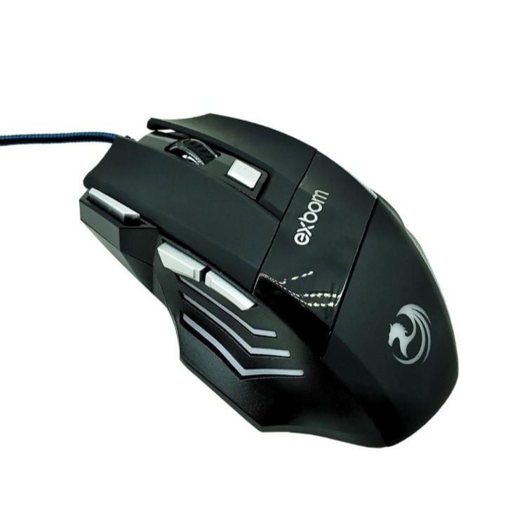 Mouse Gamer 3200 dpi Com Fio USB 7D Extreme 7 Cores MS-G260 EXBOM | Shopee Brasil