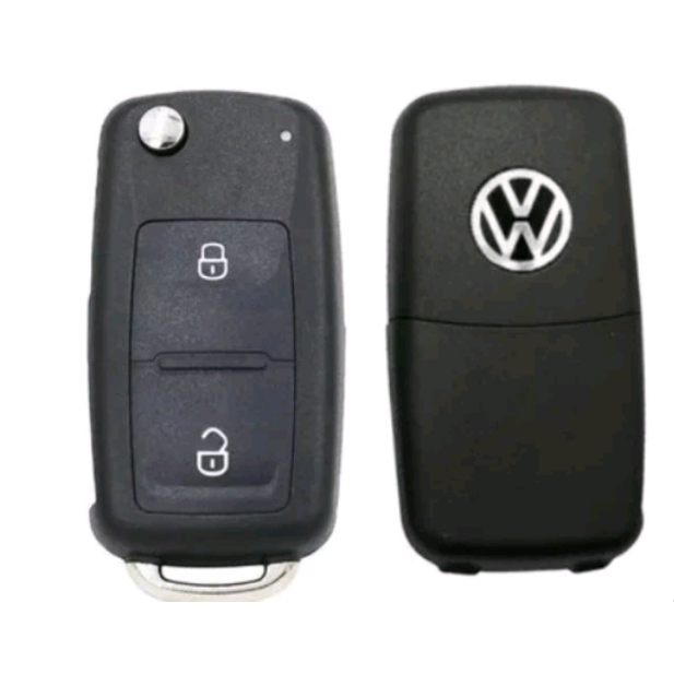 Chave Canivete Carcaça Alarme Amarok Saveiro G6 G7 2 Botões VW | Shopee ...
